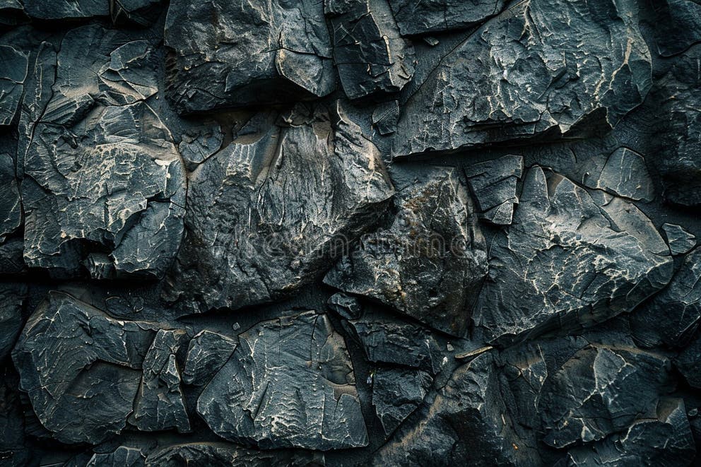 Dark Rock Wall Texture stock illustration. Illustration of design ...