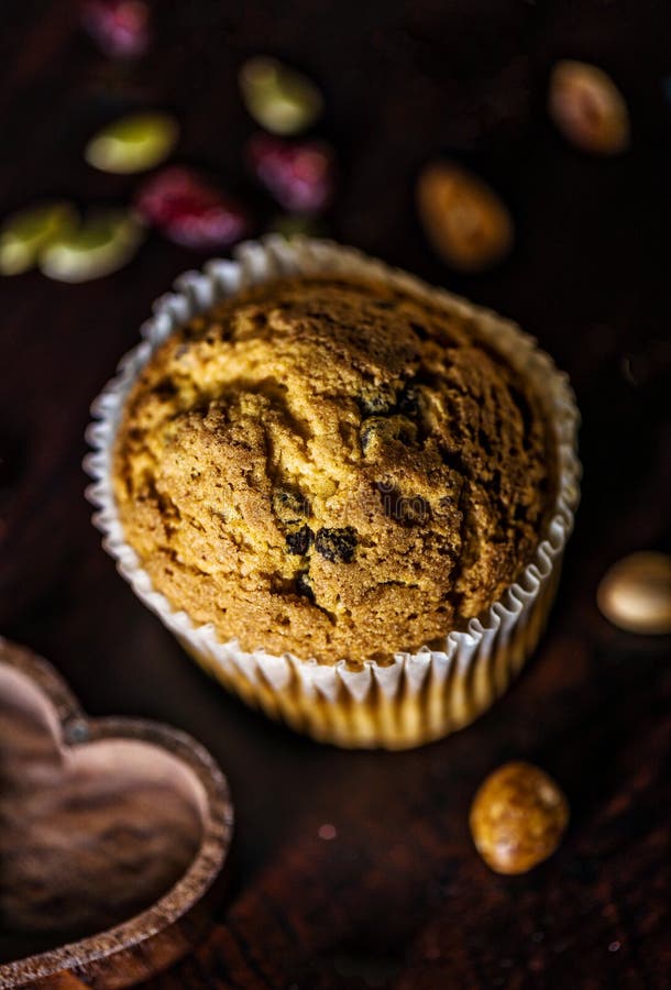Dark romantic muffin set stock photo. Image of cupcakes - 90265926