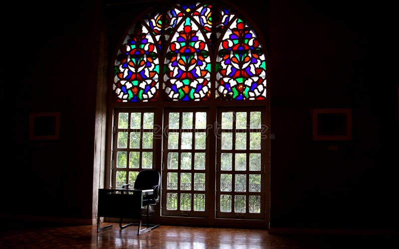 Dark Room stock image. Image of colored, cape, flat, colourful - 48214331