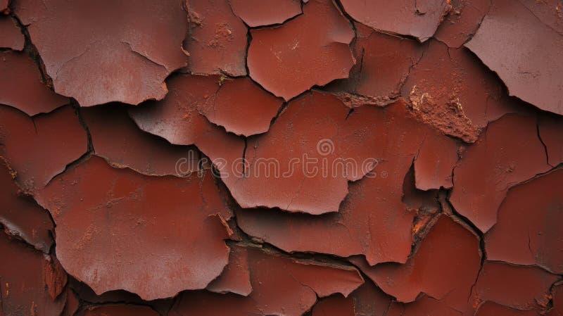 Dark Rough Grainy Clay Wall Texture with Deep Cracks for Background ...