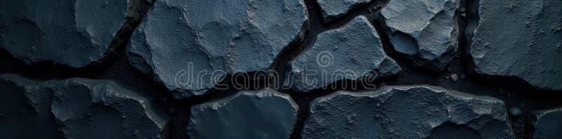 Dark, Rough Hewn Stone; Deep Crevices, Grainy Surface, Texture, Grainy ...