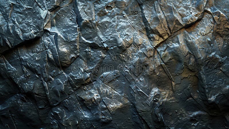 Dark and Rough Rock Texture Stock Illustration - Illustration of ...