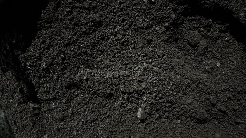 Dark, Rough Texture of Fine Coal Under Natural Light Stock Image ...