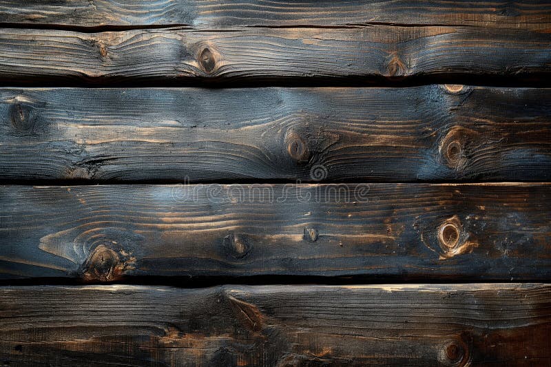 Dark Rustic Wooden Plank Background Texture Stock Image - Image of ...