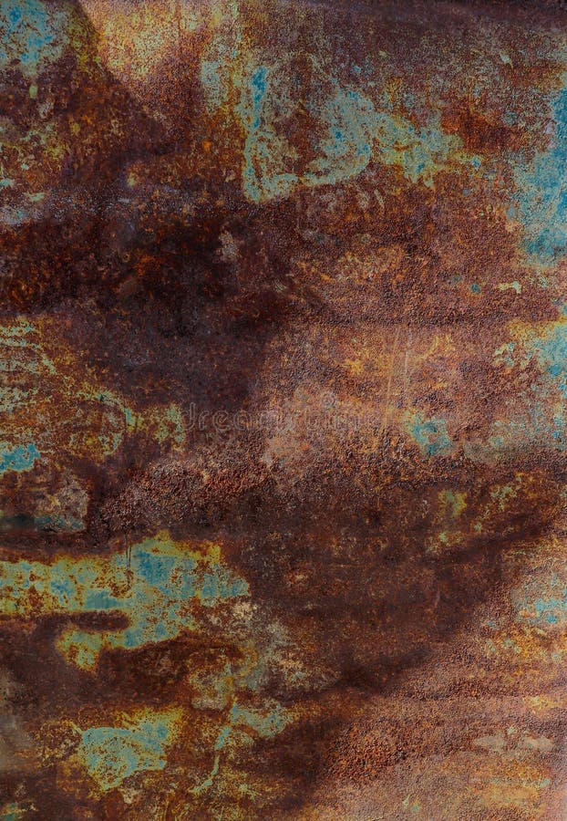 Dark rusty metal texture. stock photo. Image of damage - 198213886