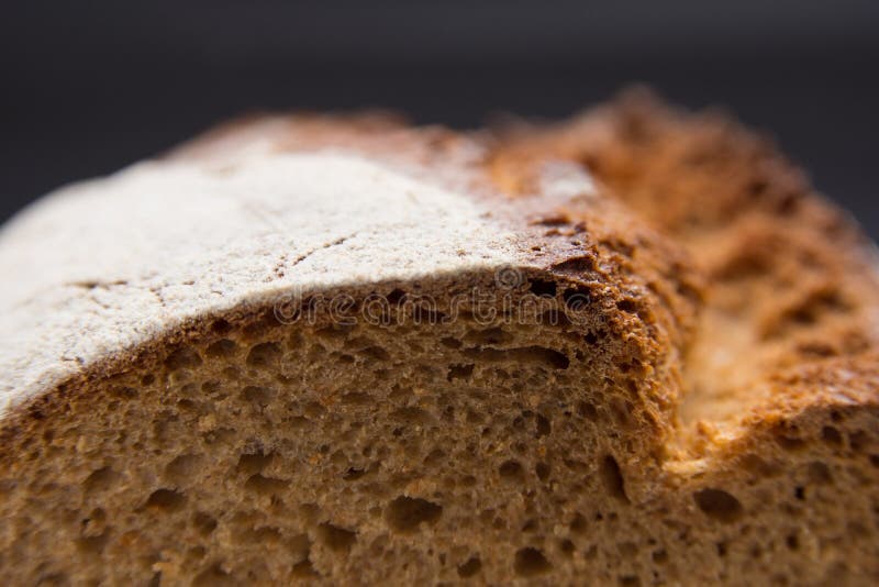 Dark rye bread stock photo. Image of food, cooking, healthy - 49359720