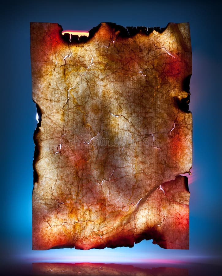 Old Paper Keeping the Scary Secret Stock Image - Image of document ...