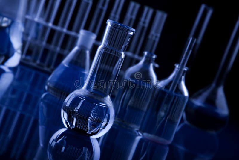 Laboratory Equipment In Science Research Lab Stock Photo - Image of ...
