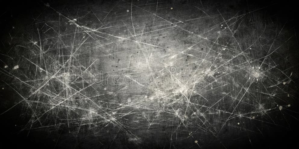 Dark Scratched Surface Texture with Random Linear Marks and Dust ...
