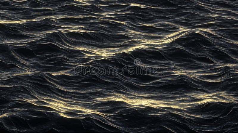 A Dark Sea with Waves stock image. Image of captivating - 373086945