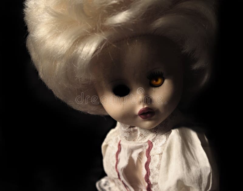Dark Series - Vintage Killer Doll Stock Image - Image of halloween ...