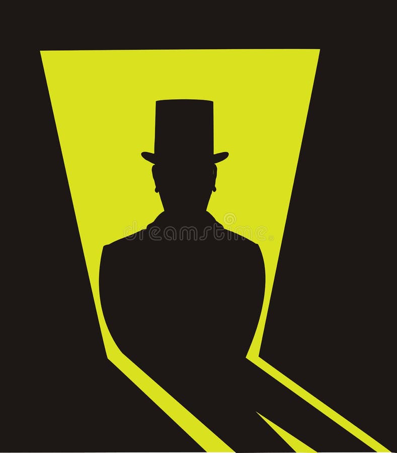 Dark shadow stock vector. Illustration of open, footprint - 36384081