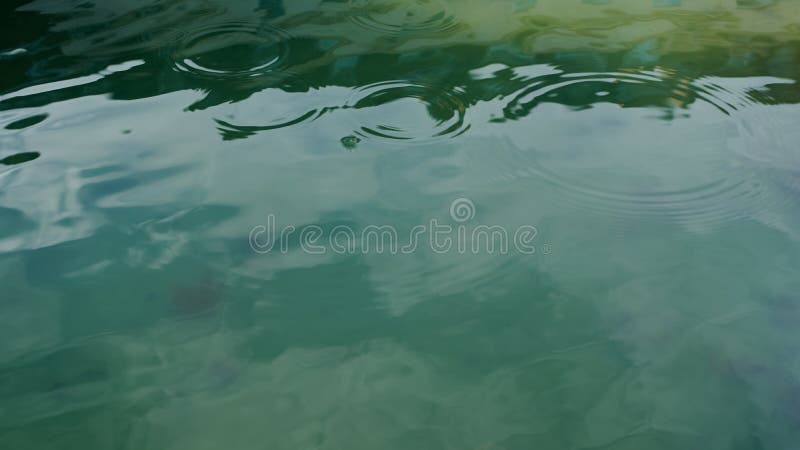 Dark Shadow Reflection in Water with Ripples Stock Image - Image of ...