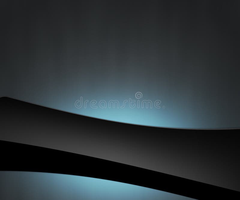 Dark Shapes Blue Background Stock Illustration - Illustration of soft ...