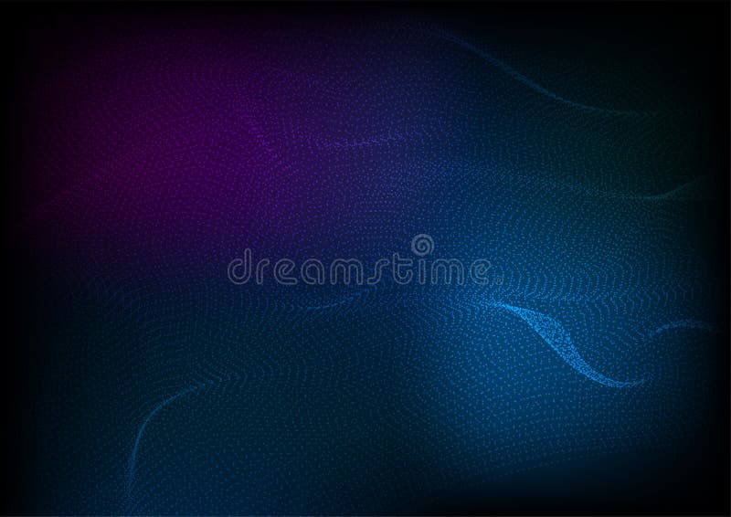 Dark Abstract Futuristic Hi-tech Wavy Background Stock Vector ... Dark Abstract Futuristic Hi-tech Wavy Background Stock Vector ...
