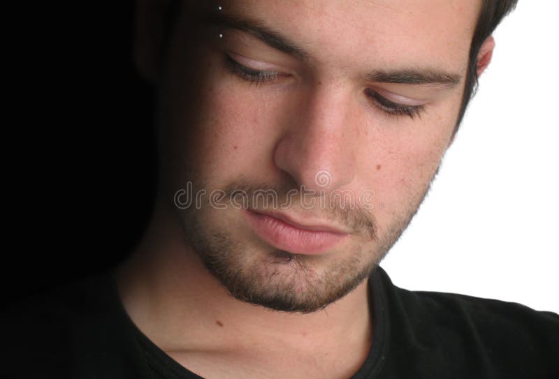 The dark side stock image. Image of looking, positive - 17534883