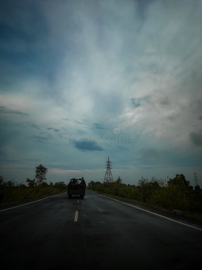 Dark side effect stock photo. Image of cloud, night - 255980224