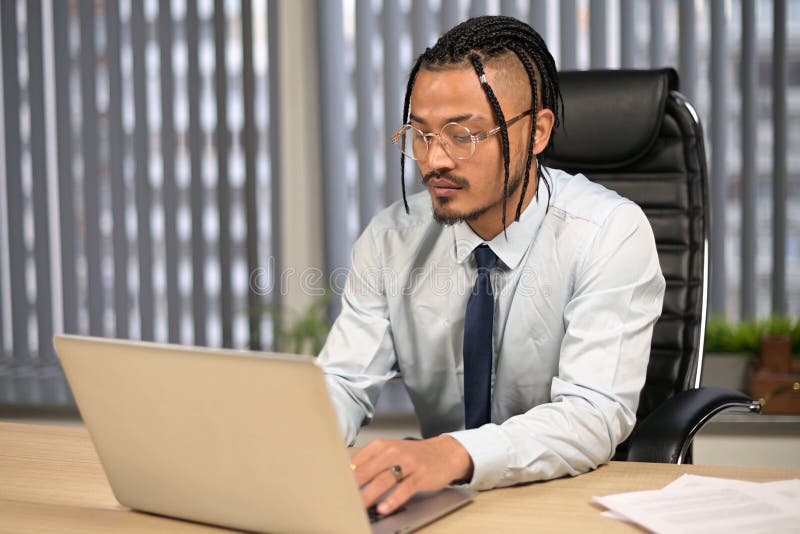 A Dark-skinned Guy with an Interesting and Original Image Works at the ...