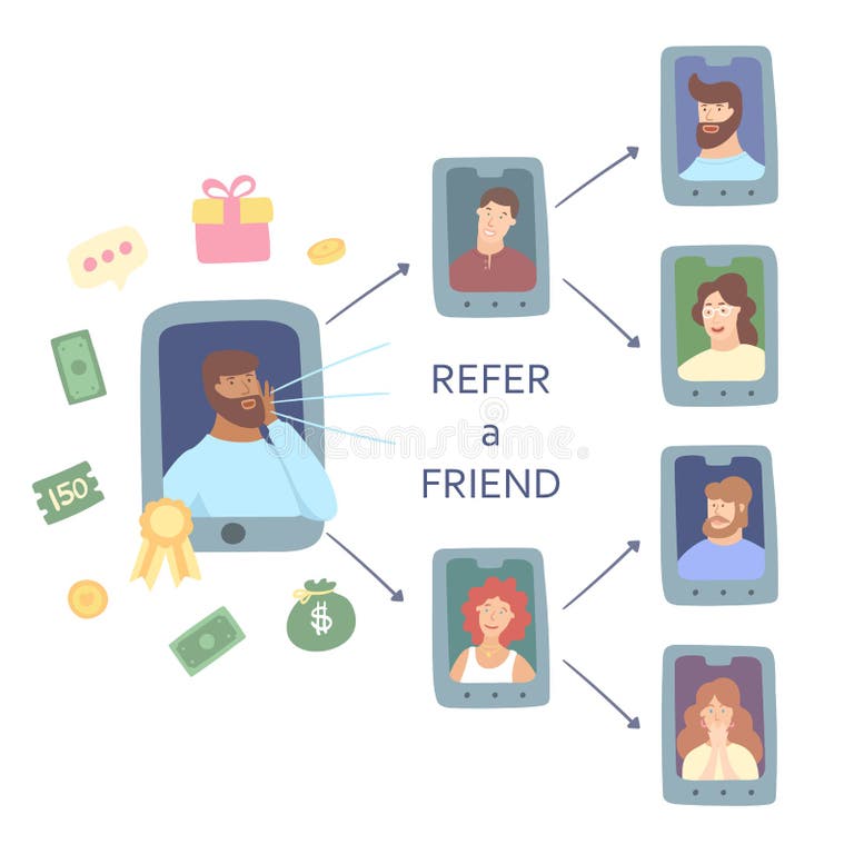Share Referral Code Stock Illustrations – 60 Share Referral Code Stock ...