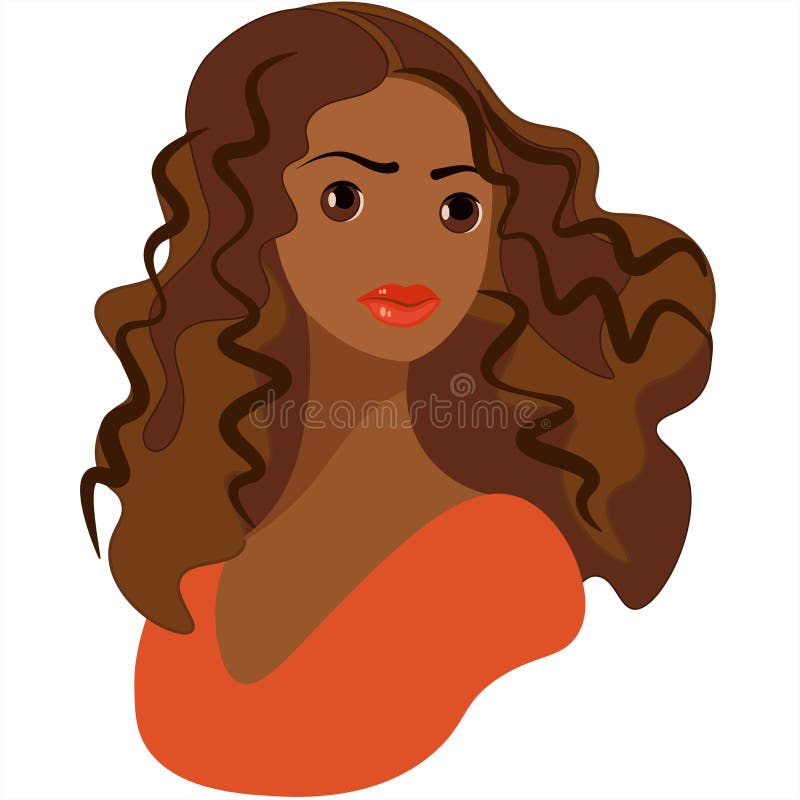 A Dark Skinned Woman Sits In A Lotus Position Meditates The Girl Is