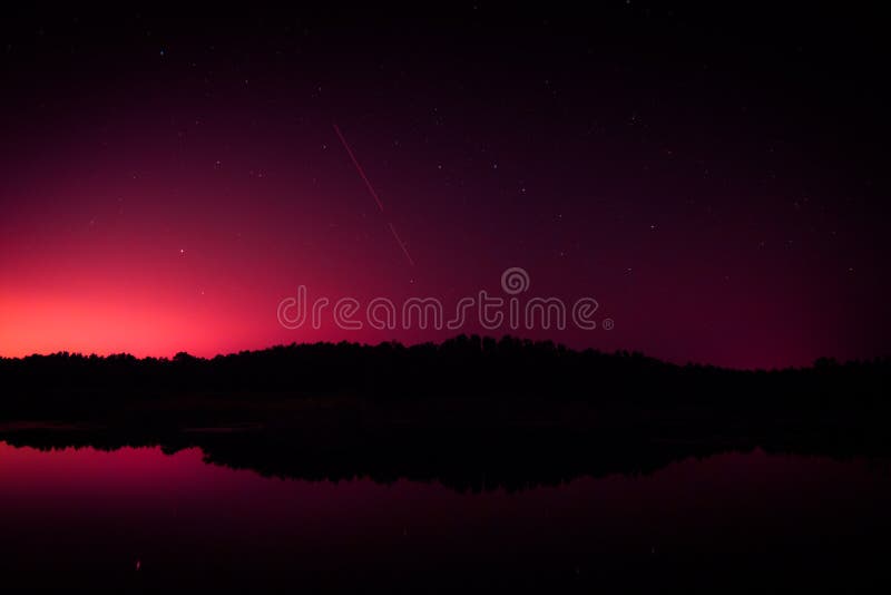 Dark sky stock image. Image of colors, meteor, naturelife - 67684607