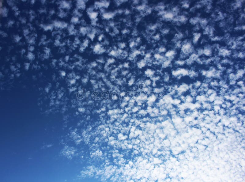 Dark Sky with Regular Clouds Stock Photo - Image of cloud, interesting ...