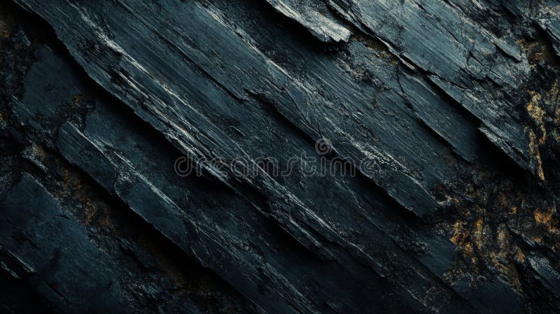 Dark Slate Rock Texture Diagonal Pattern Stock Illustration ...