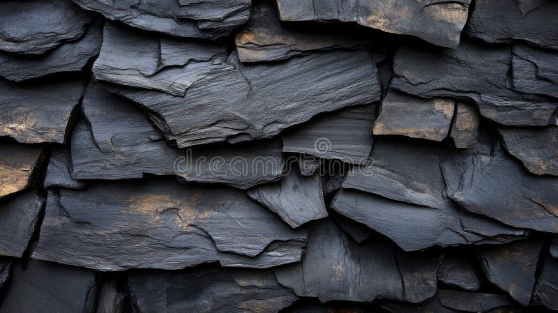 Dark Slate Stone Texture Background Overlay Stock Illustration ...