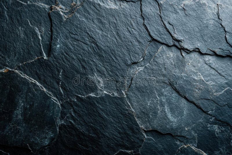 Dark Slate Stone Texture, a Natural Background with Rough and Cracked ...