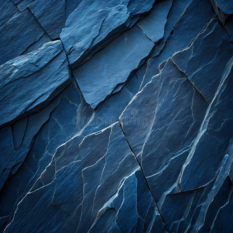 Dark Slate Stone Texture with Natural Layers and Cracks Stock ...