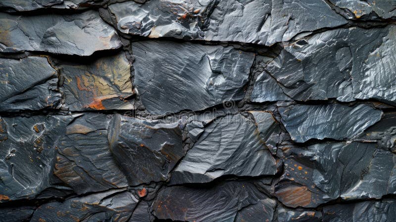 Dark Slate Textured Surface with Natural Variations Stock Photo - Image of architecture, dark ...