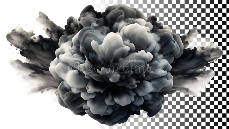 Dark Smoke Cloud, Mysterious Fog, Atmospheric Effect, Dramatic Mist Png ...