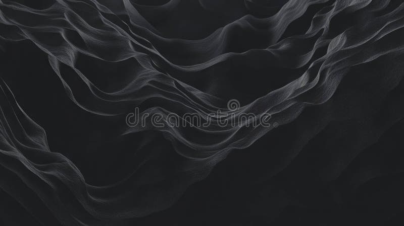 Dark Smooth Black Slate Texture with Subtle Waves for Background Design ...