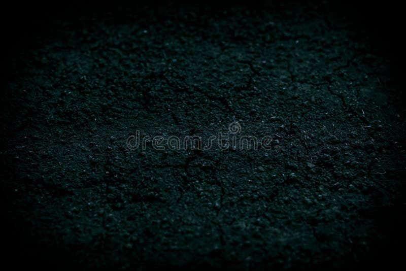 Dark Soil Texture Closeup of Dry Soil Background Stock Photo - Image of ...