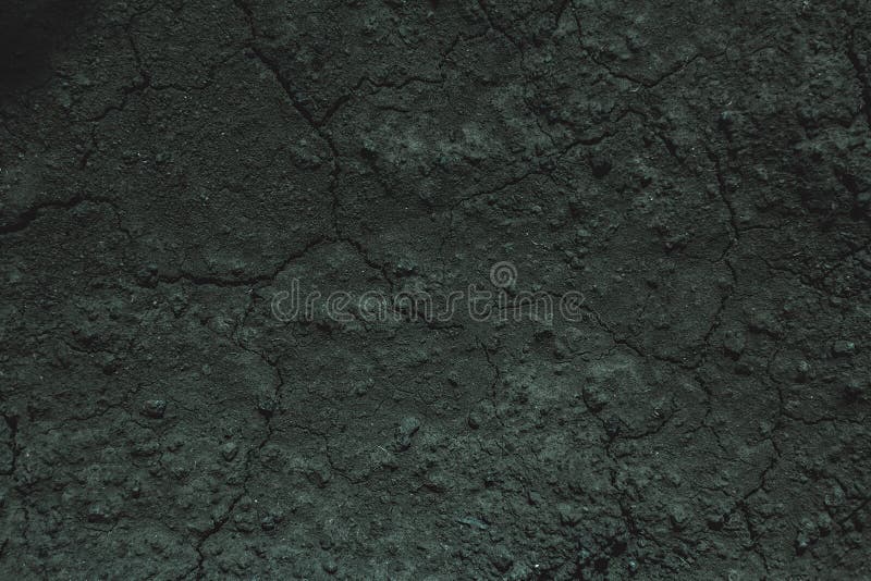 Dark Soil Texture Closeup of Dry Soil Background Stock Photo - Image of ...