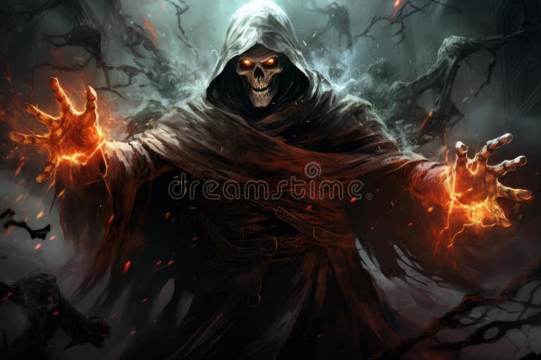 Hooded Necromancer Stock Illustrations 38 Hooded Necromancer Stock Illustrations Vectors