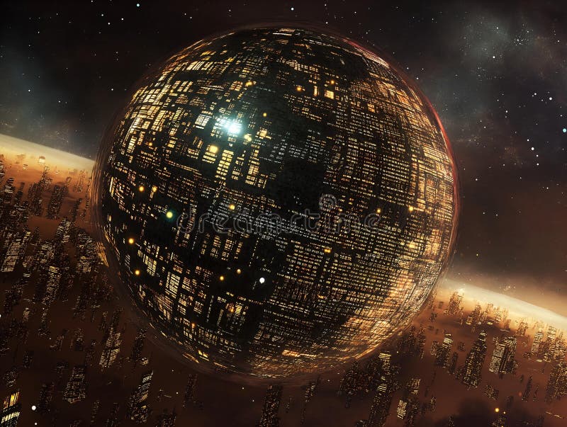 Dark Space Object, Intricate Details, Cosmic Dust, Dark Background ...