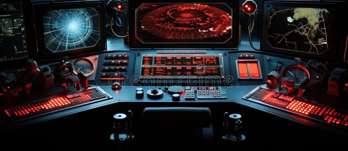 Spaceship Navigation Interface Stock Illustrations – 325 Spaceship ...