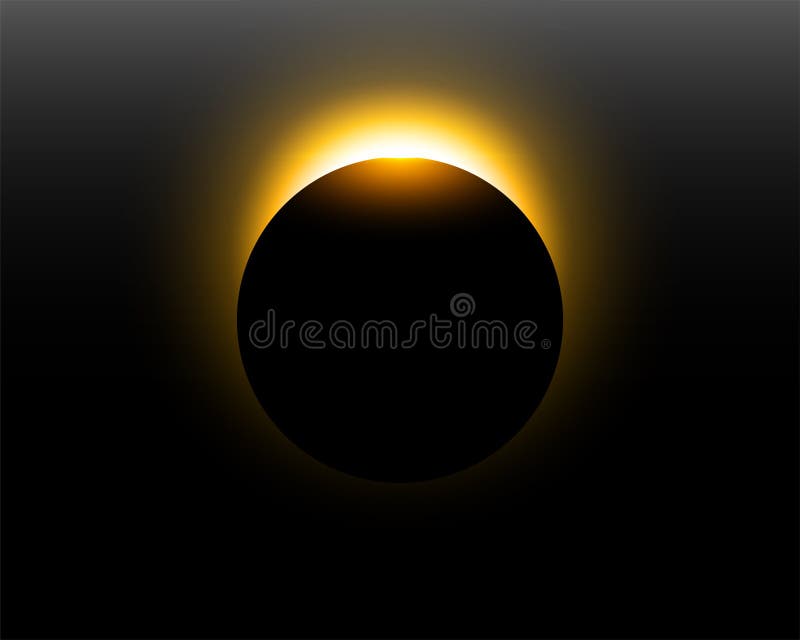 Dark Sphere Shape Design with Glowing Beam Effect Vecor Stock Vector ...