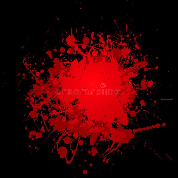 Dark Red Blood Splatter Stock Illustrations – 875 Dark Red Blood ...