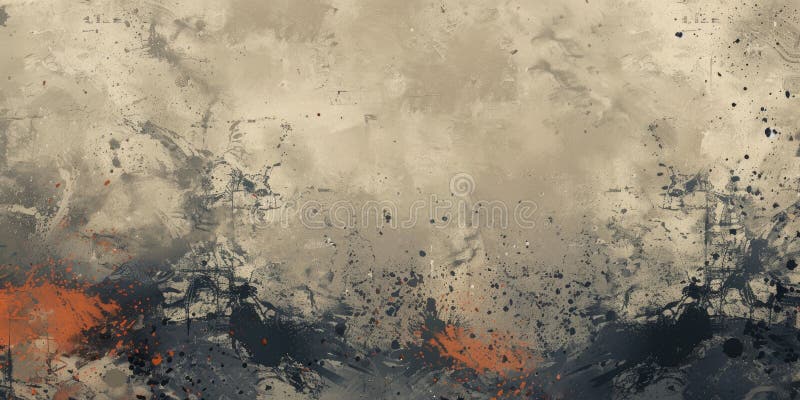 Dark Splatter Art with Grunge Texture Creates a Unique Urban Visual ...