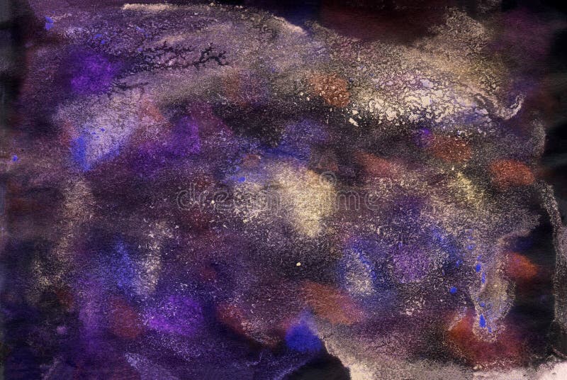 Dark Spooky Abstract Background, Hand-painted Texture Stock ...