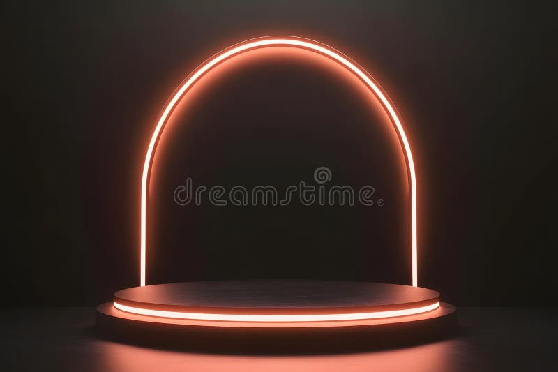 Illuminated Stage Platform Overhead Lights Stock Photos - Free ...