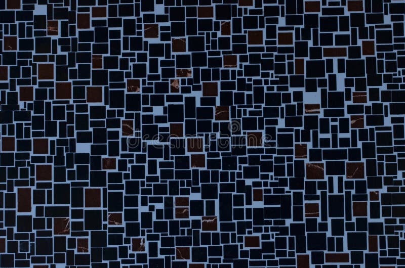 Dark Squares of Black and White Abstract Pattern Stock Photo - Image of ...