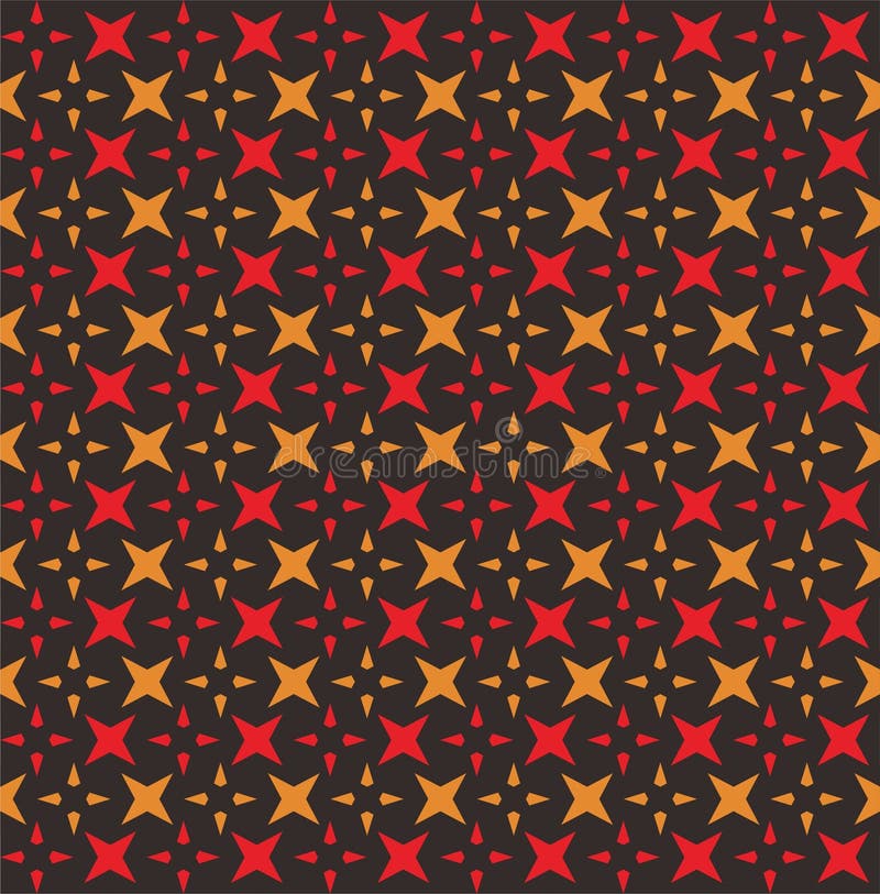 The Dark of Star Design Pattern Wallpaper Stock Illustration ...