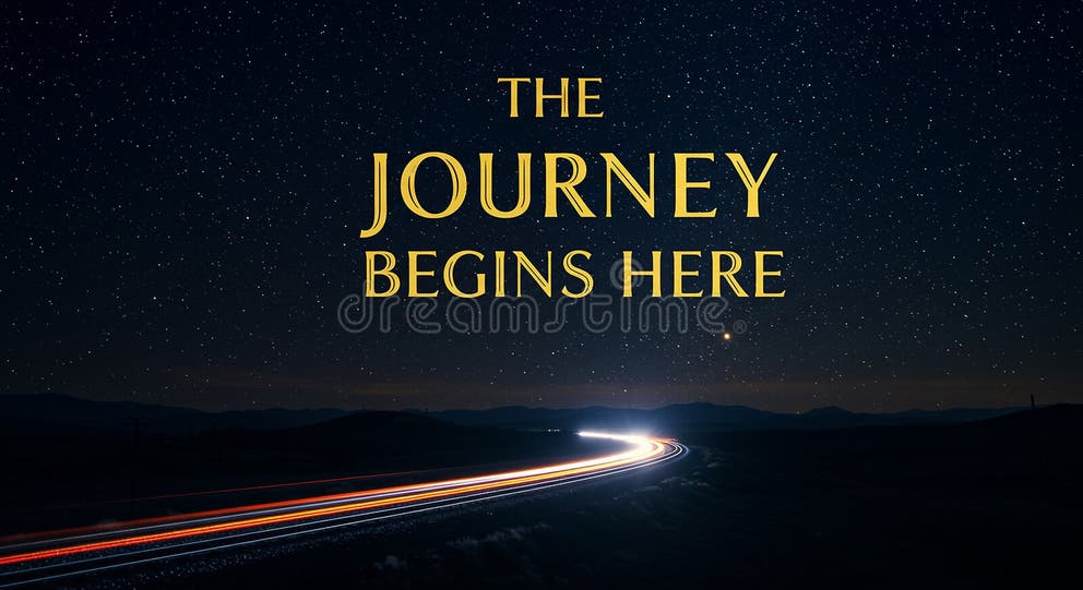 A Dark, Starry Night Sky Forms the Backdrop, Featuring a Wide Expanse ...