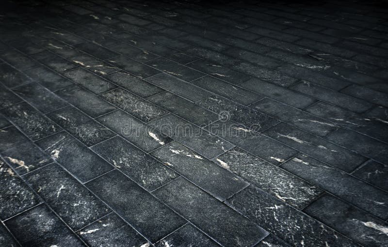 Dark Stone Floor Background Stock Image - Image of concrete, flooring ...
