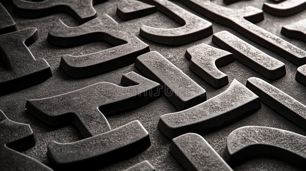 Dark Stone Maze Texture Background, 3D Render, Abstract Design Stock ...