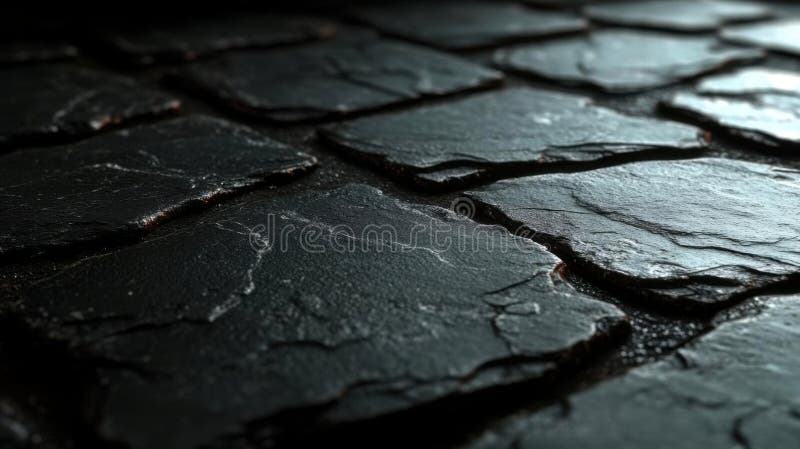 Dark Stone Pavement Texture Stock Illustration - Illustration of ...