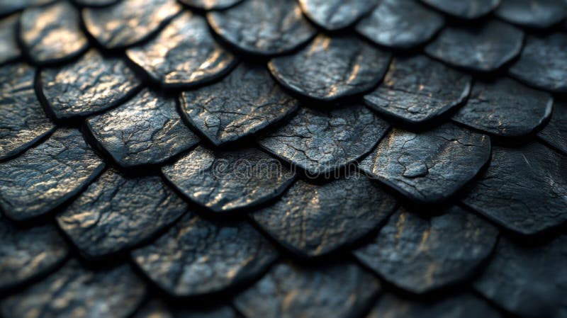 Dark Stone Scales Texture Background Image Stock Illustration ...